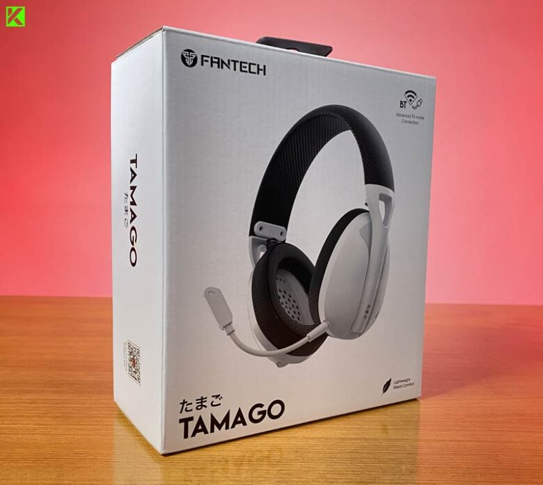 Review Headset Fantech TAMAGO Wireless WHG01, Headset Gaming dengan Bentuk Telur yang Unik - Komedia