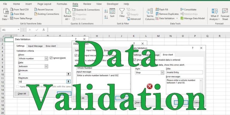 5 Langkah Cara Membuat Data Validation di Excel - Komedia