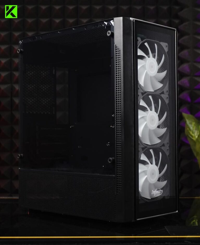 Review INFINITY VESTA V5: Dual Tempered Glass Panel untuk Tampilan PC ...